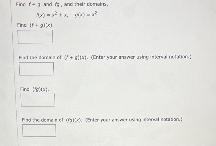 Solved The graphs of f and g are given. Find a formula for | Chegg.com