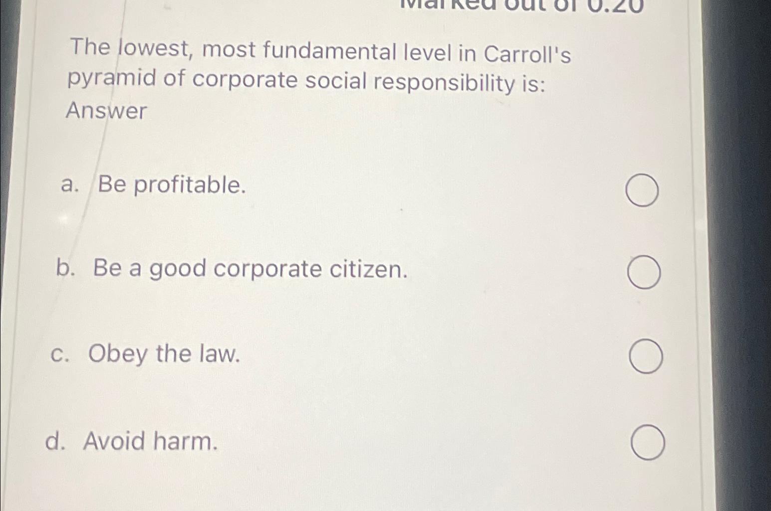 Solved The lowest, most fundamental level in Carroll's | Chegg.com