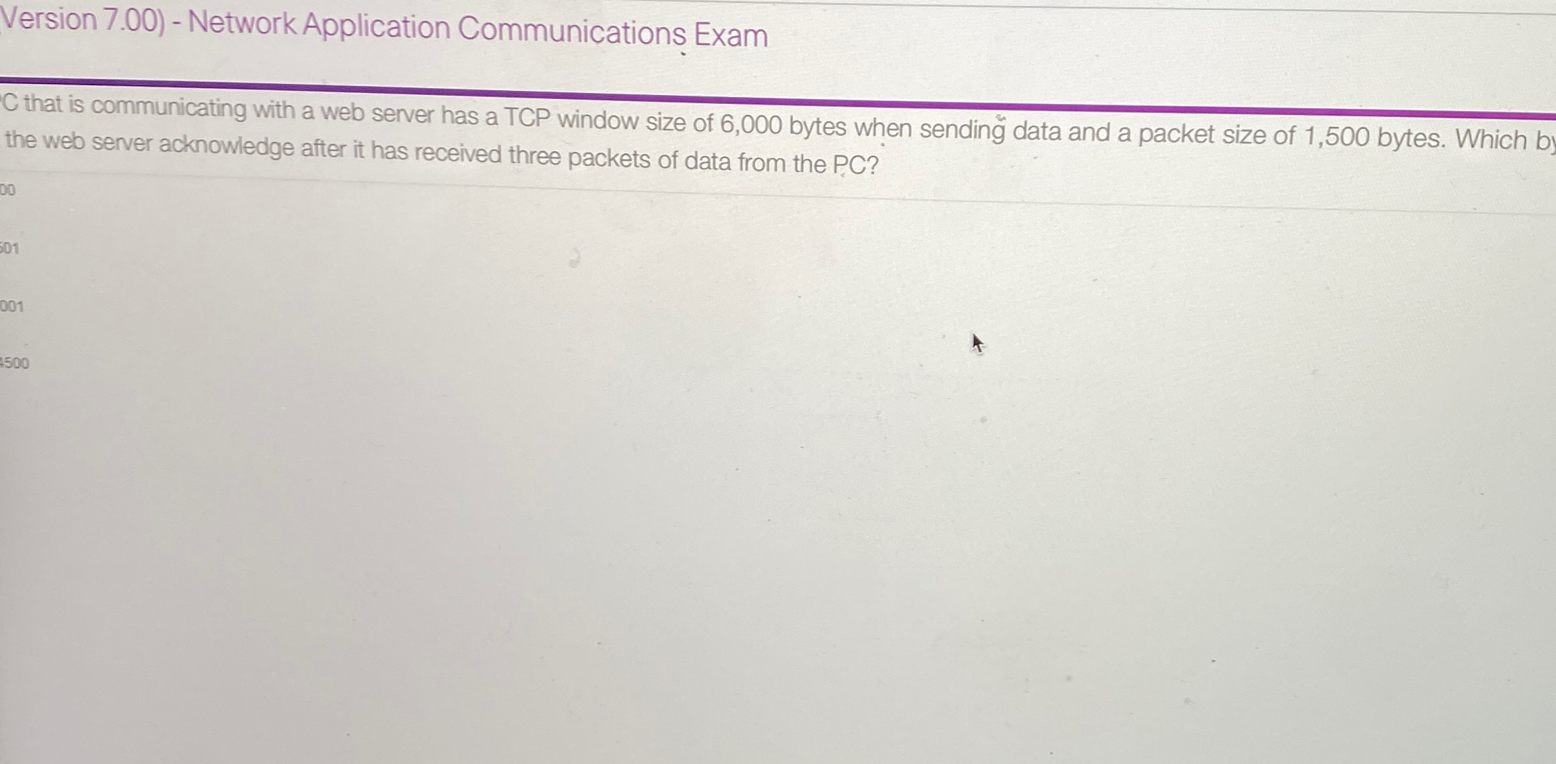 Solved Version 7.00) - ﻿Network Application Communications | Chegg.com