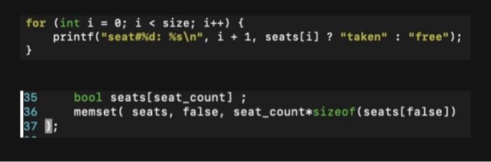 Solved im supposed to explain what these lines of code are | Chegg.com