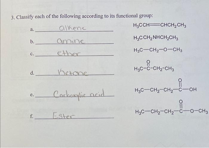 Solved Classify each of the following according to its | Chegg.com
