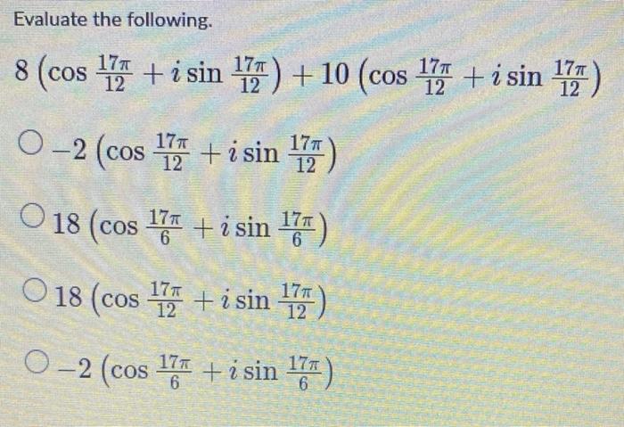 Solved The sum of (-2 + 3i) and (3 - 4i) is a complex number | Chegg.com