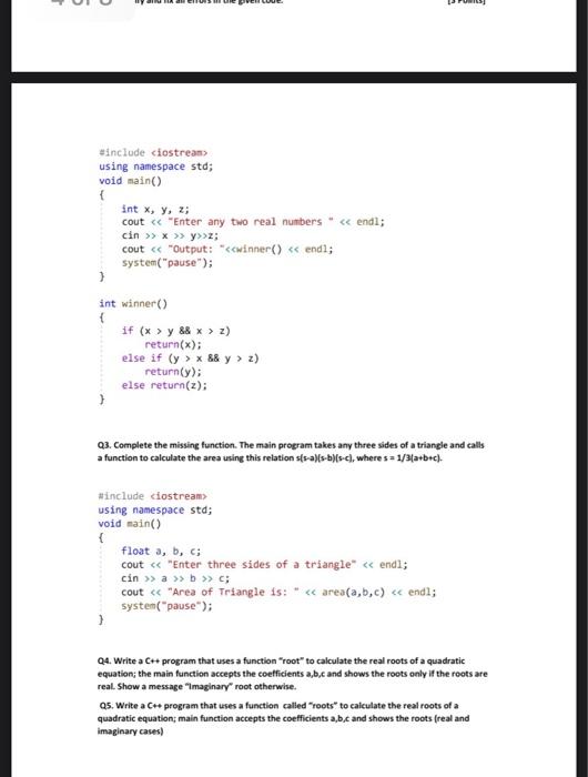 Solved home #include using namespace std; void main() int | Chegg.com
