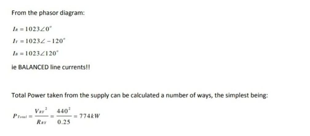 Solved Q5 (Large Single Phase Resistive load connected to 3 | Chegg.com