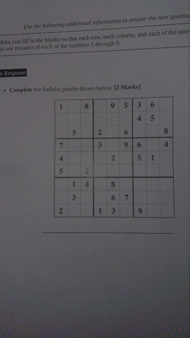 Solved Use the following additional information to answer | Chegg.com