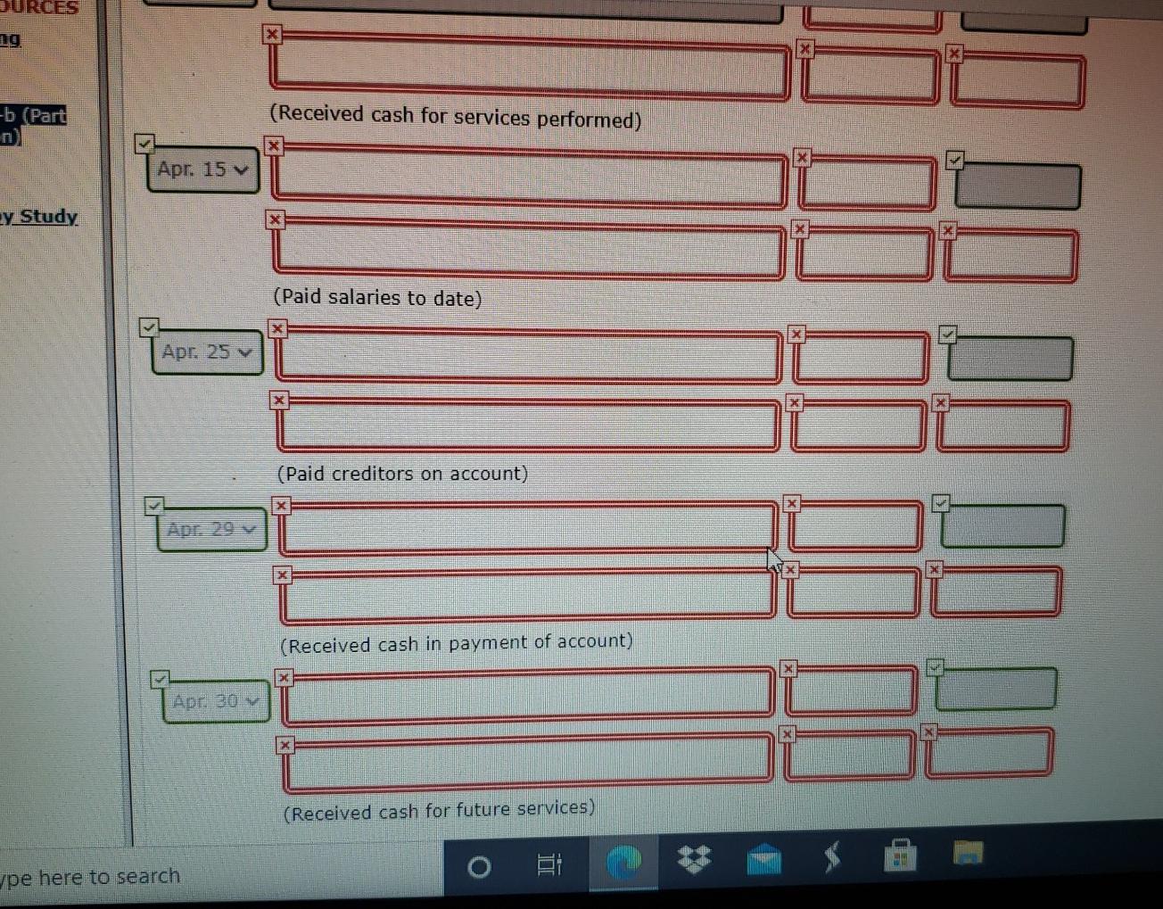 Solved Exercise 2-12 a-b (Part Level Submission) The | Chegg.com