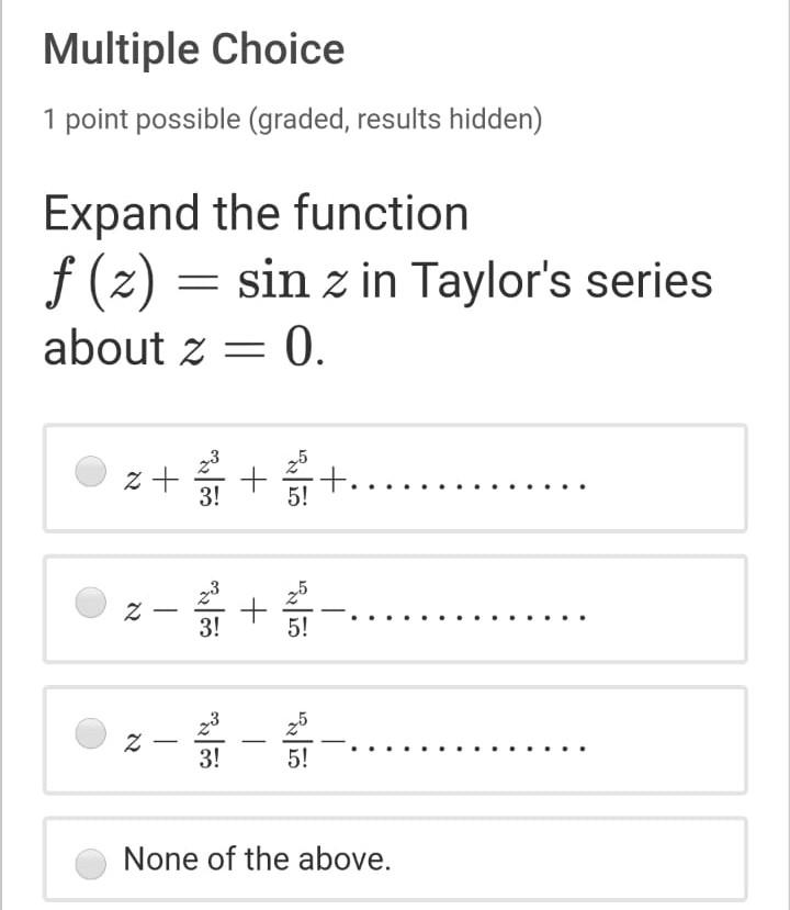 Solved Multiple Choice 1 point possible (graded, results | Chegg.com