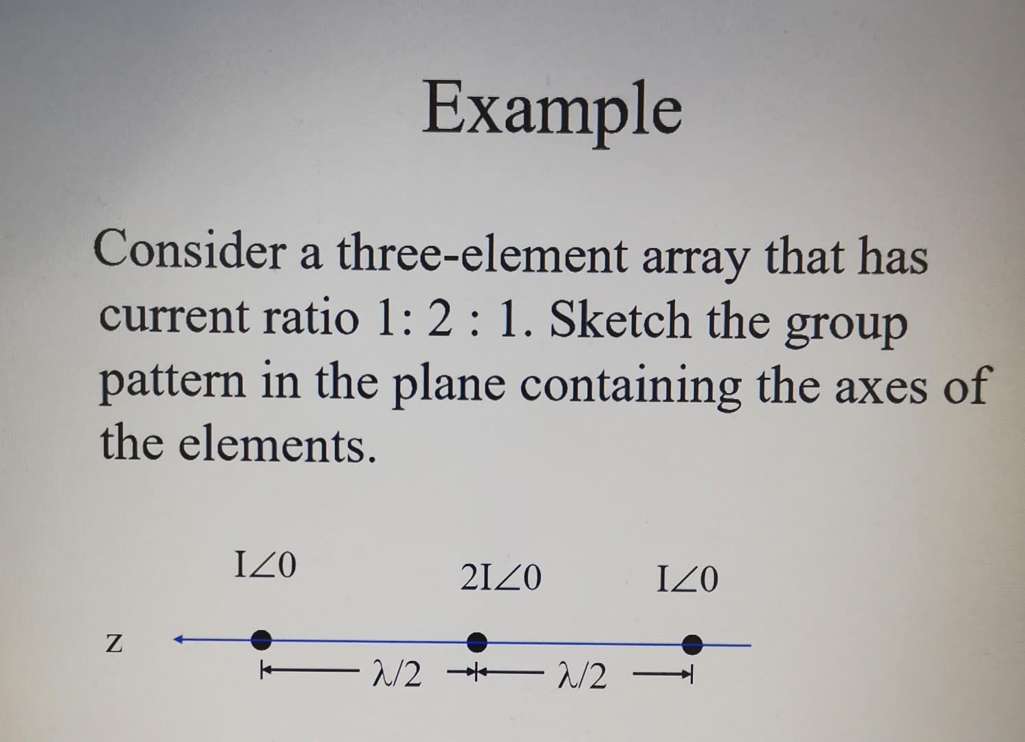 Solved Example Consider a three-element array that has | Chegg.com