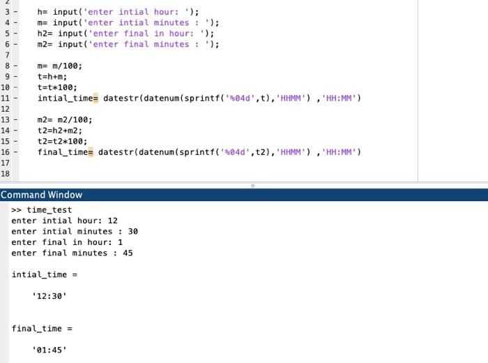 I have this Matlab code and I want to subtract the | Chegg.com
