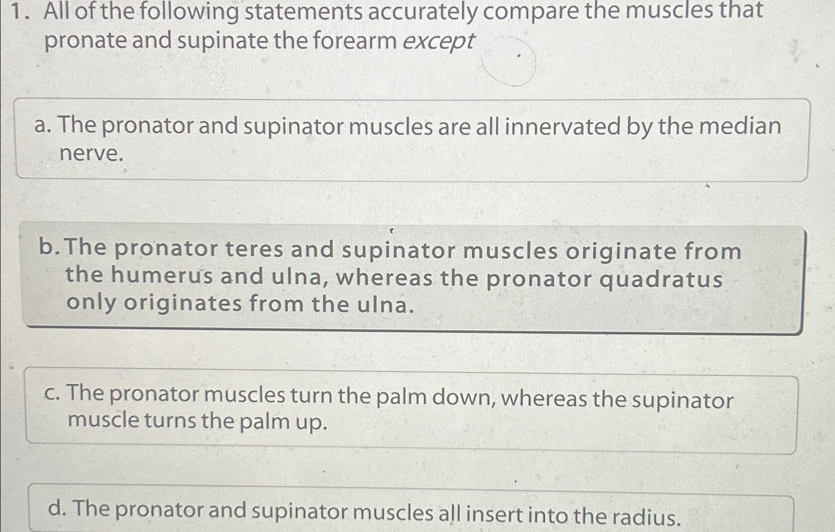 Solved All of the following statements accurately compare | Chegg.com