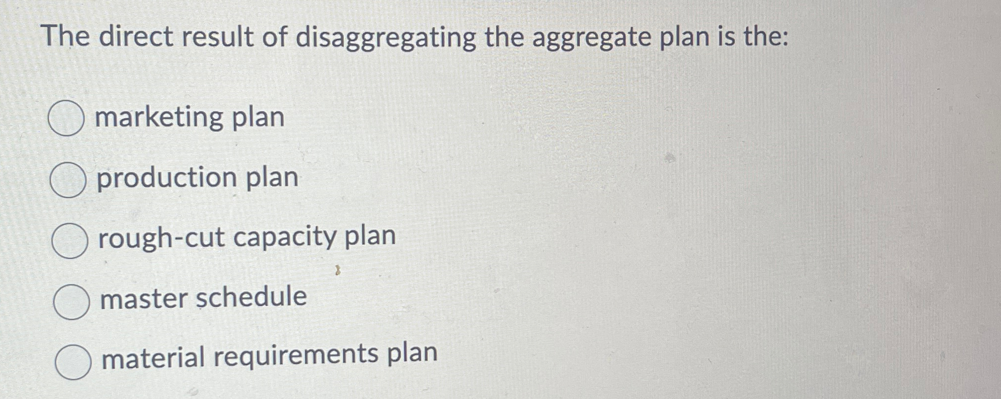 Solved The direct result of disaggregating the aggregate | Chegg.com