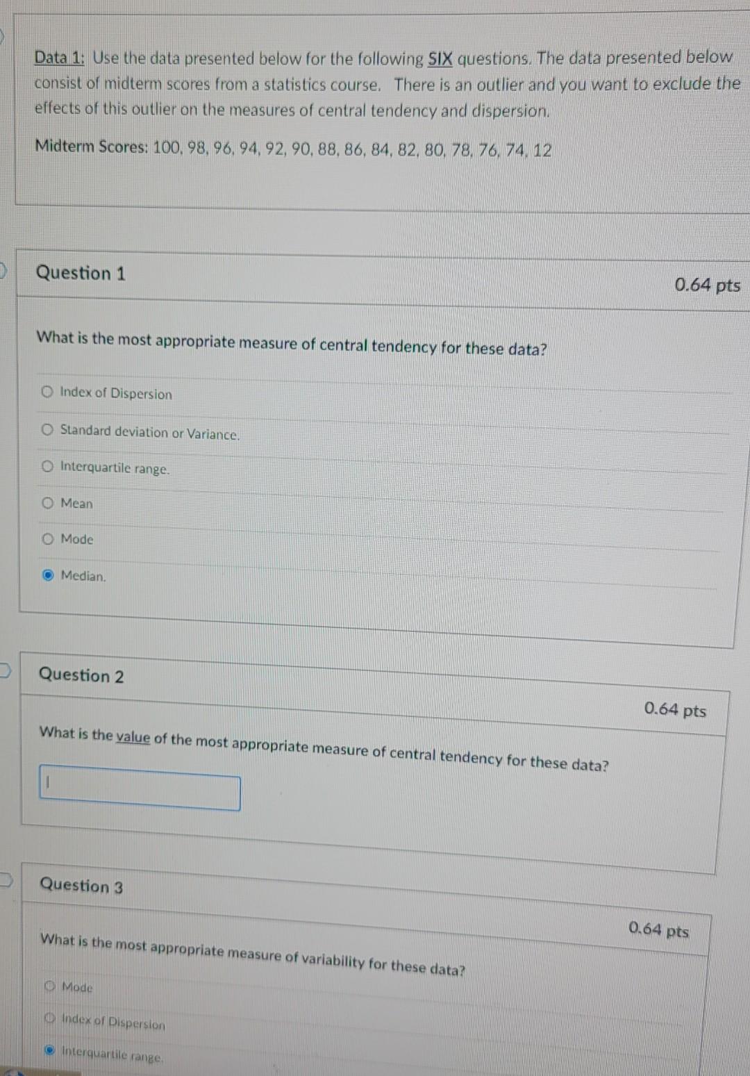 Solved Data 1: Use the data presented below for the | Chegg.com