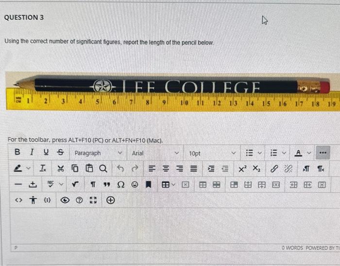 Solved Using the correct number of significant figures, | Chegg.com