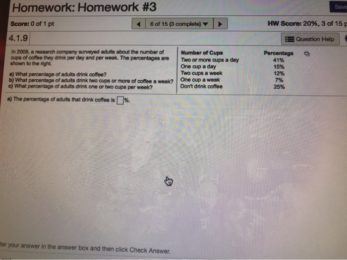 Solved Save Homework Homework 3 Score 0 Of 1 Pt 6 Of 15