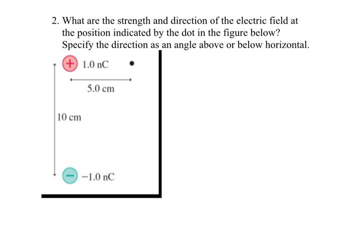 Solved 2. What are the strength and direction of the | Chegg.com