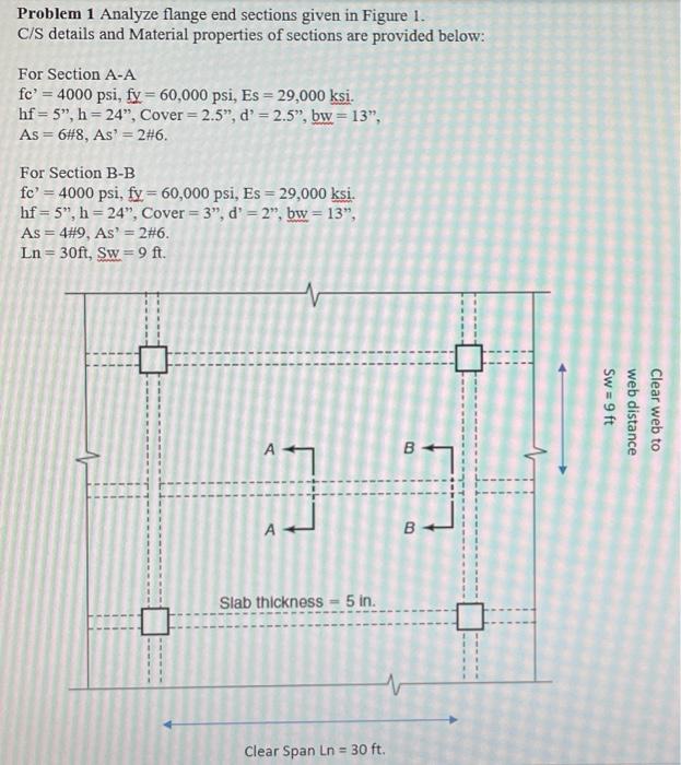 Solved Problem 1 Analyze flange end sections given in Figure | Chegg.com Solved Problem 1 Analyze flange end sections given in Figure | Chegg.com