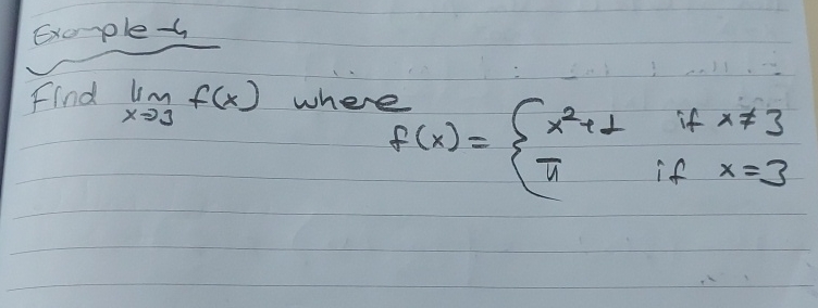 Solved Exomple-4Find limx→3f(x) | Chegg.com