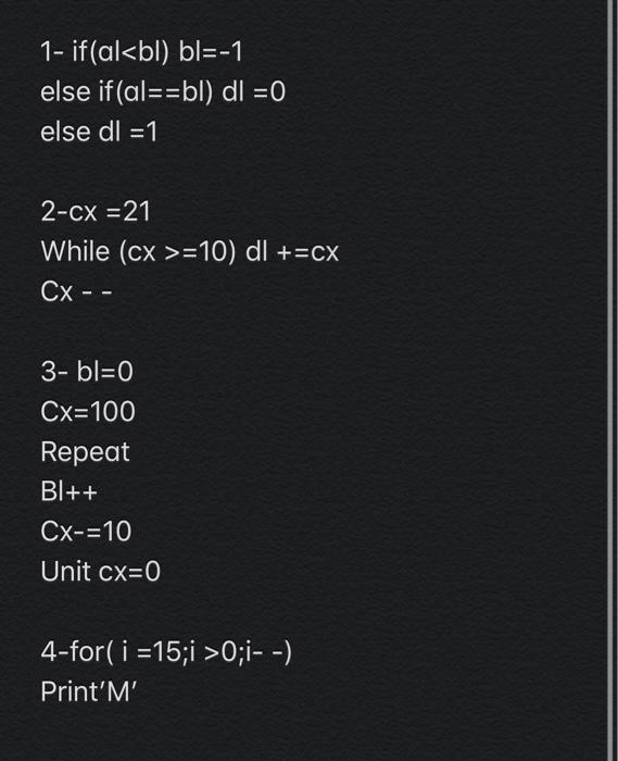 Solved What is the solution to these assembly language | Chegg.com