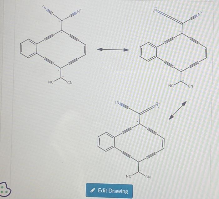 Solved Draw curved arrows for the resonance structures of | Chegg.com