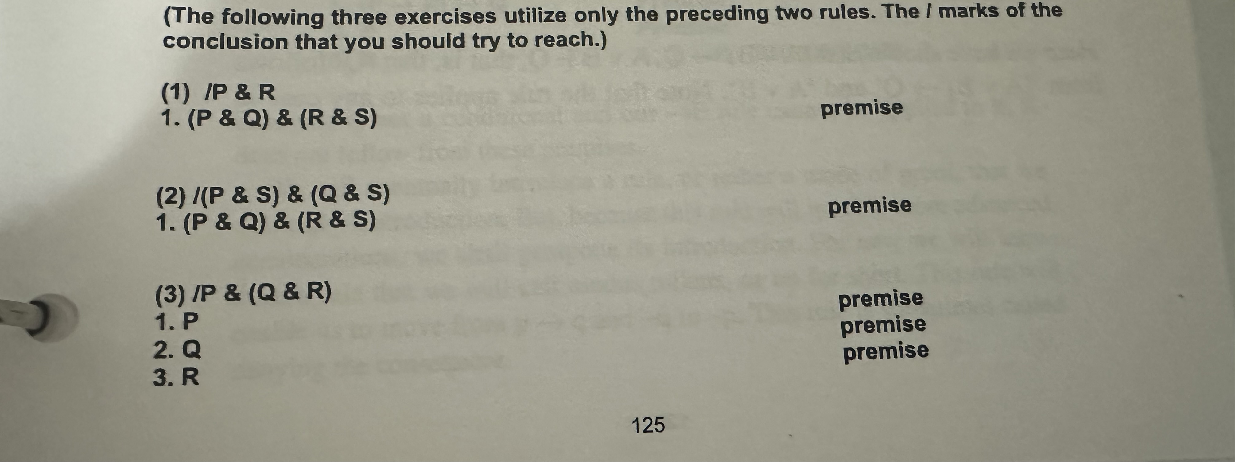 Solved (The following three exercises utilize only the | Chegg.com
