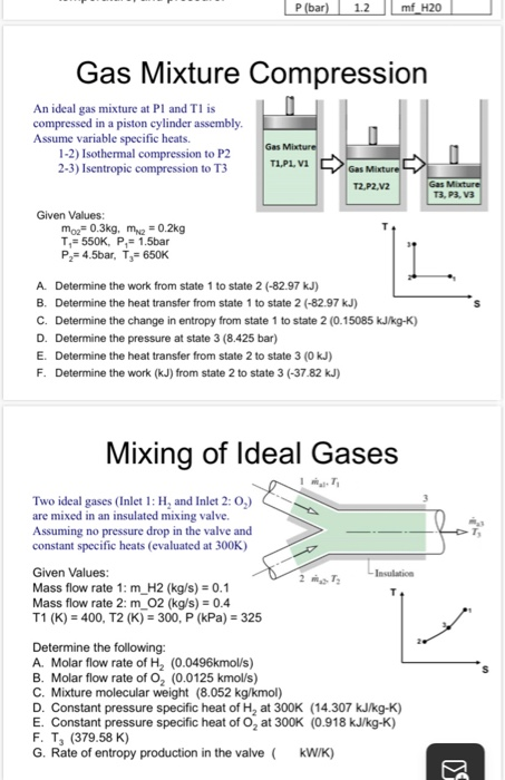Solved Chapter 12 Ideal Gas Mixtures and Psychrometric | Chegg.com