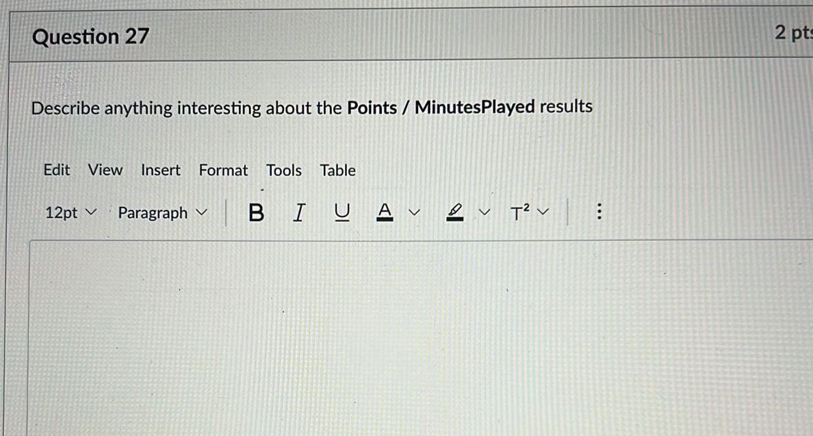 Solved VISUALIZING AND ANALYZING NBA DAIA myplot