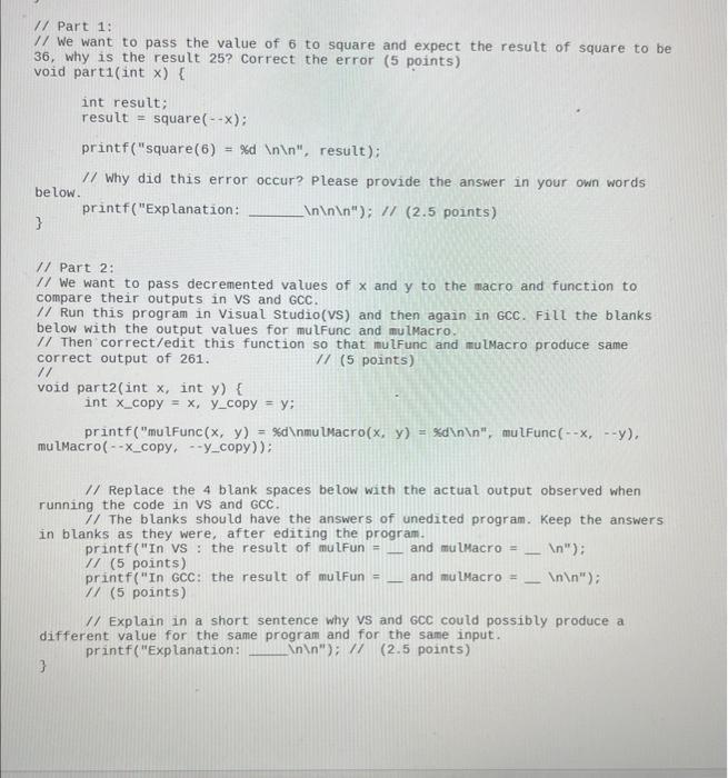 Solved Can anyone please help me with the part 1 of the | Chegg.com