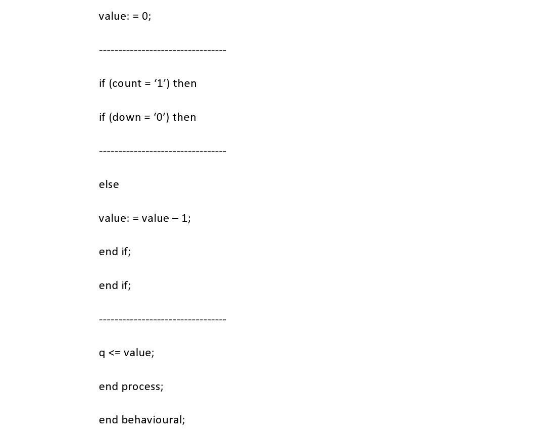 Solved b. Write missing lines in the VHDL program to model a | Chegg.com