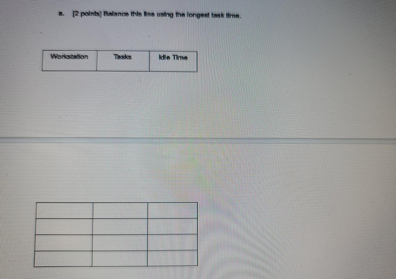 Solved Problem 1- Assembly Line [5 polnte] An assembly Ine | Chegg.com