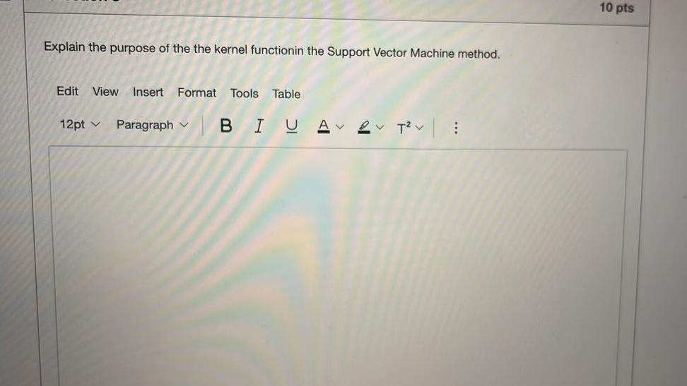 Solved 10 pts Explain the purpose of the the kernel | Chegg.com