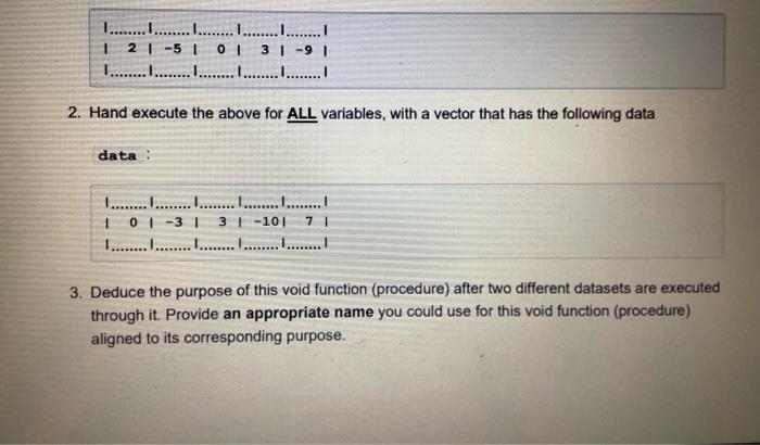 Solved Demonstrate how the following code works with the | Chegg.com