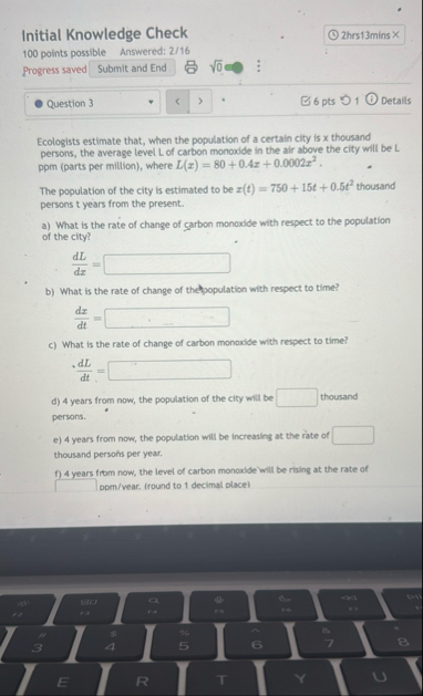 Solved Initial Knowledge Check100 ﻿points possible Answered: | Chegg.com