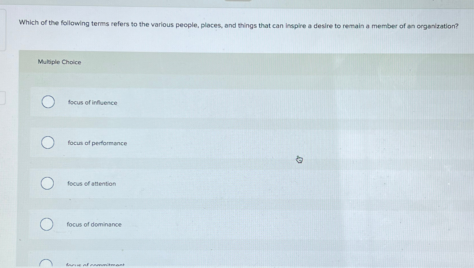 Solved Which of the following terms refers to the various | Chegg.com