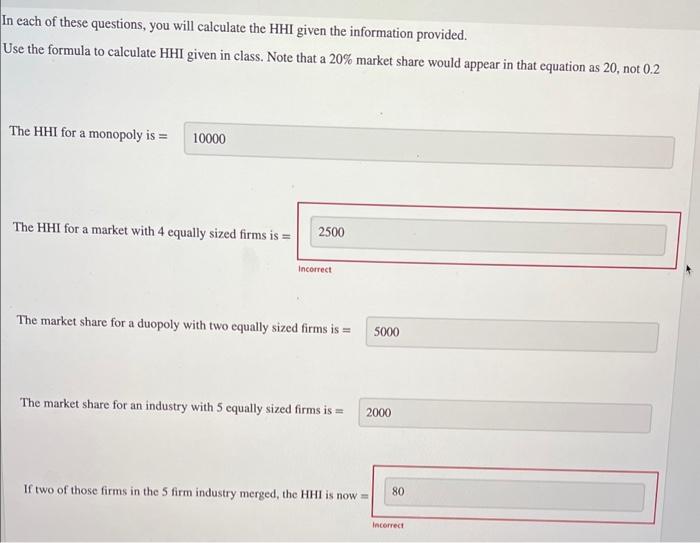 Solved in each of these questions, you will calculate the | Chegg.com