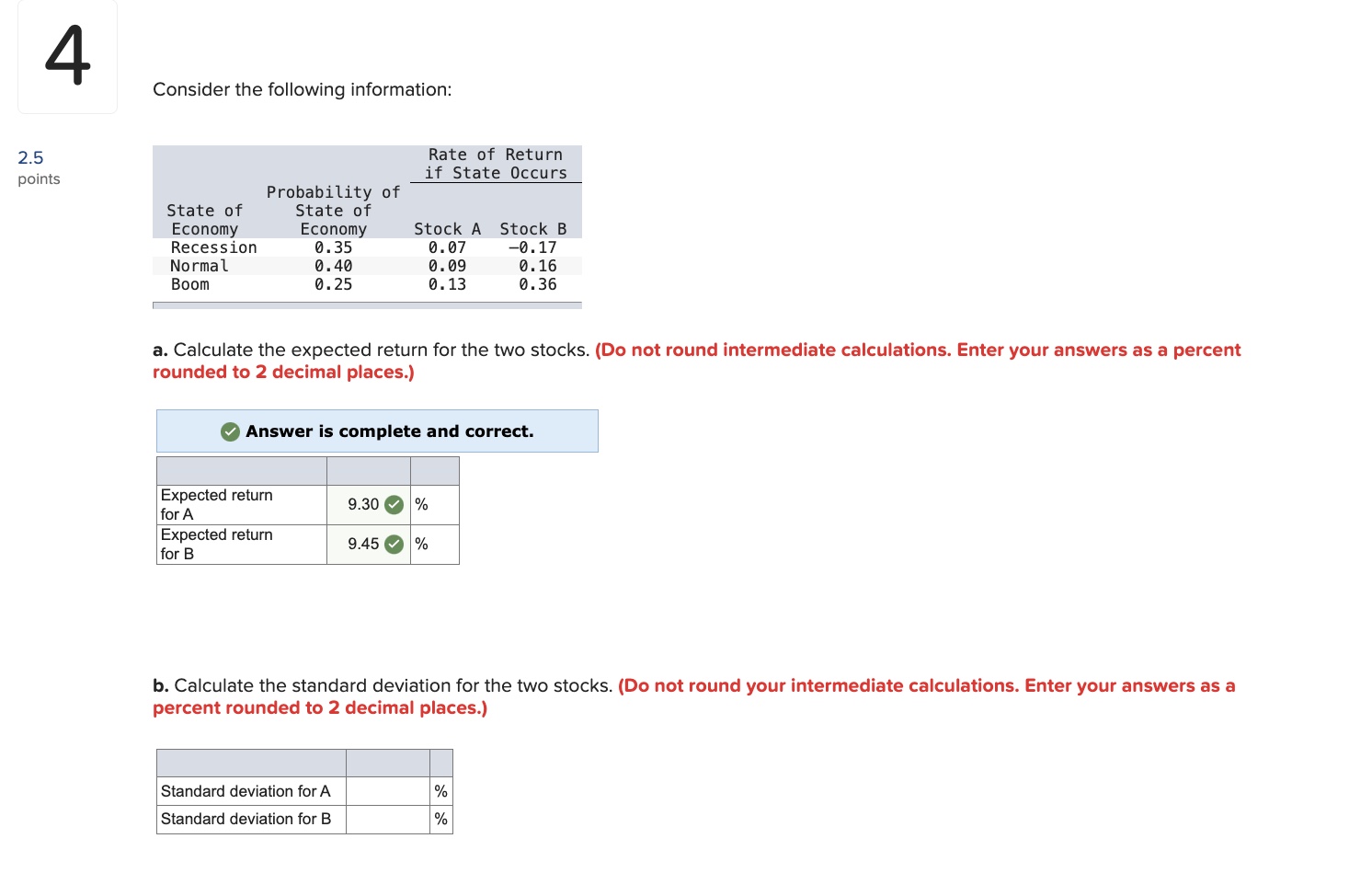 Solved I need help answering for question B, ﻿will upvote | Chegg.com