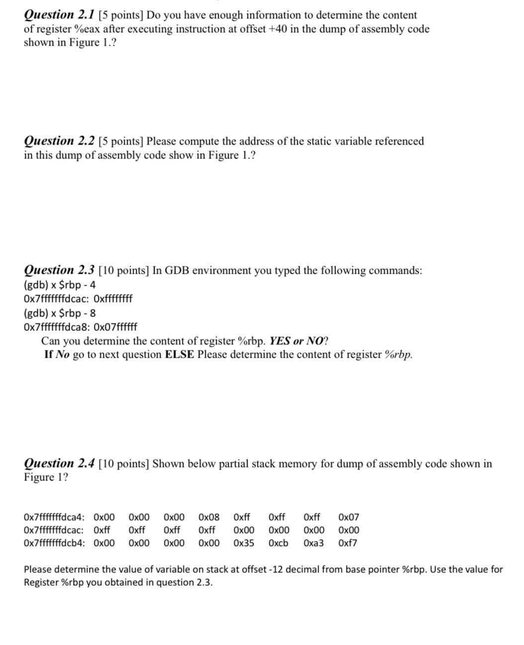 Solved A student compiled his C code using compiler: "GCC: | Chegg.com