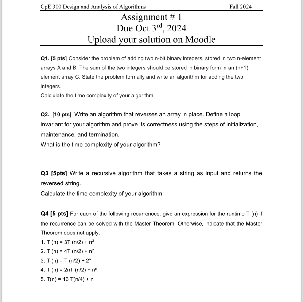 Solved ( 6 ﻿points) ﻿Binary data can represent different | Chegg.com