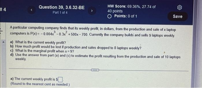 Solved A particular computing company finds that its weekly | Chegg.com