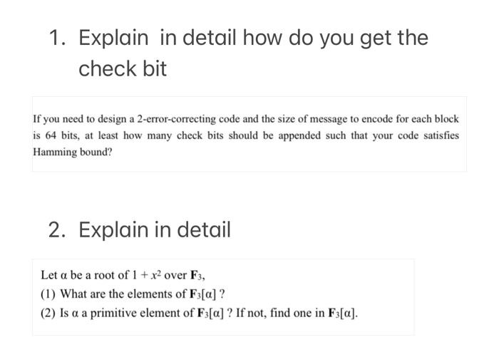 Solved PLEASE DO NOT REFER TO OTHER SOLUTIONS OR COPY OTHER | Chegg.com