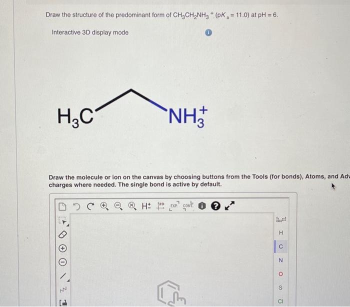 Solved Draw the structure of the predominant form of | Chegg.com