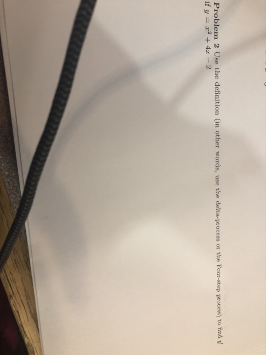 Solved Problem 2 Use the definition (in other words, use the | Chegg.com