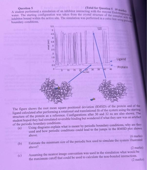 Solved Question 5 (Total for Question 5.10 marks) A student | Chegg.com Solved Question 5 (Total for Question 5.10 marks) A student | Chegg.com