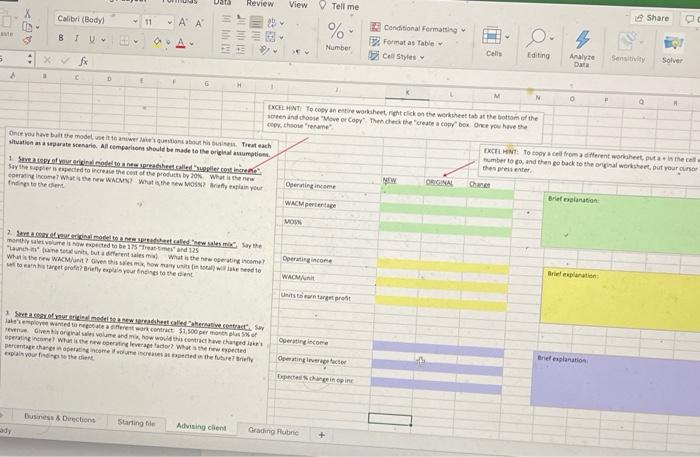 You have been hired by Jake to build a CYP model that | Chegg.com