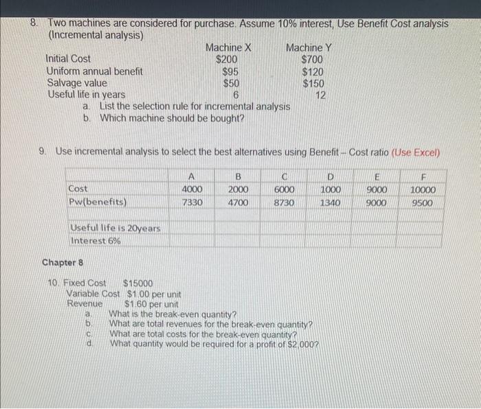 [Solved]: Must be done with excel!! Please explain calculati