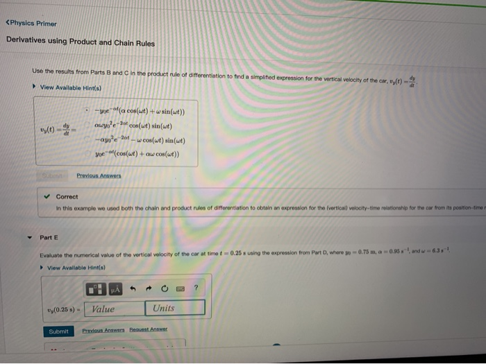 Solved part E | Chegg.com