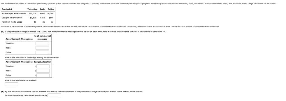 Solved \begin{tabular}{|lrrr|}\hline Constraint & Television | Chegg.com