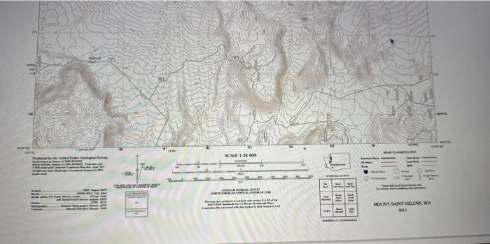 Solved The Topography of Mt. Saint Helens Part II: | Chegg.com