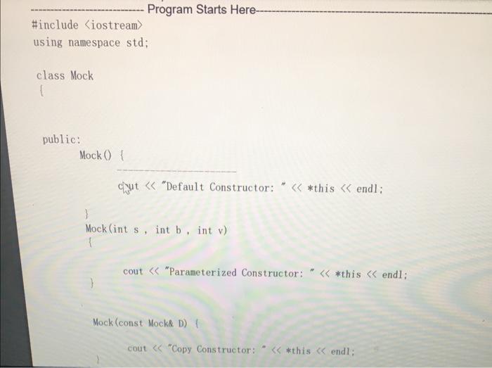 Solved please try filling this in with c++ code. and clearly | Chegg.com