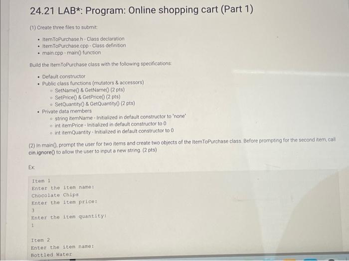 Solved 1 Create Three Files To Submit Iterntopyrchaseh