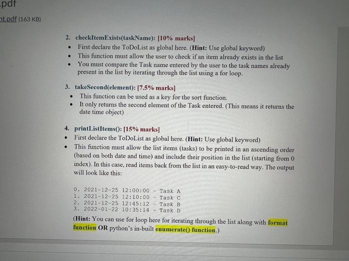 Solved Using Python Create A Program That Will Act As A
